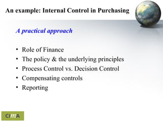 Essentials Of Internal Control | PPT | Business | Business and Finance