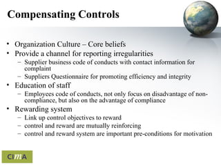 Essentials Of Internal Control | PPT | Business | Business and Finance
