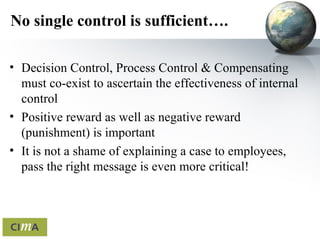 Essentials Of Internal Control | PPT | Business | Business and Finance