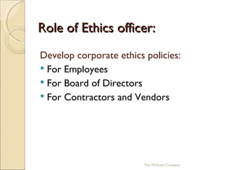 Ethics And Sustainability | PPT