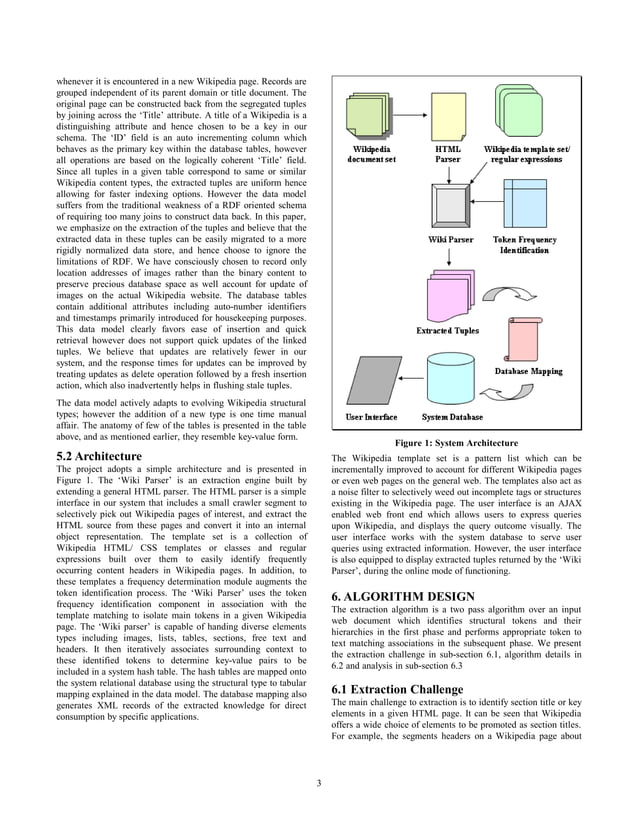 Extracting Structured Records From Wikipedia | PDF