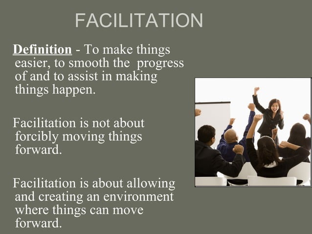 Facilitation Versus Presentation | PPT