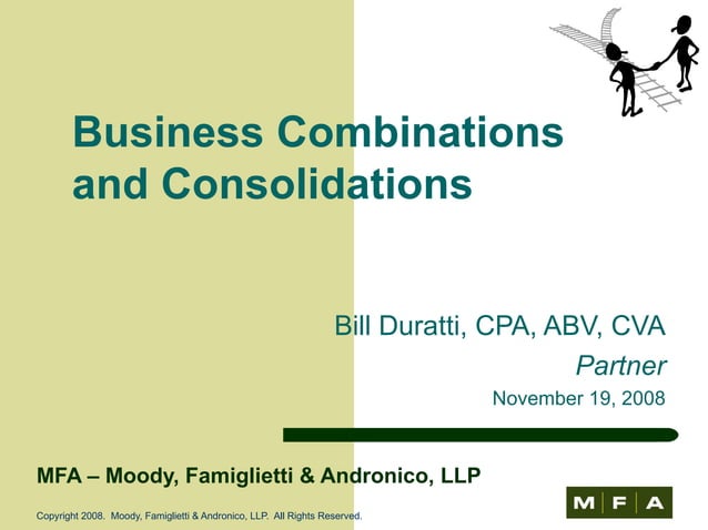 Business Combinations & Consolidations | PPT