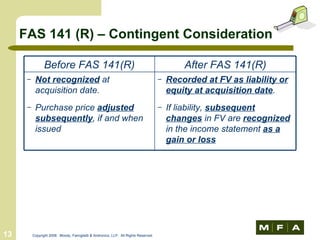 Business Combinations & Consolidations | PPT