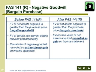 Business Combinations & Consolidations | PPT