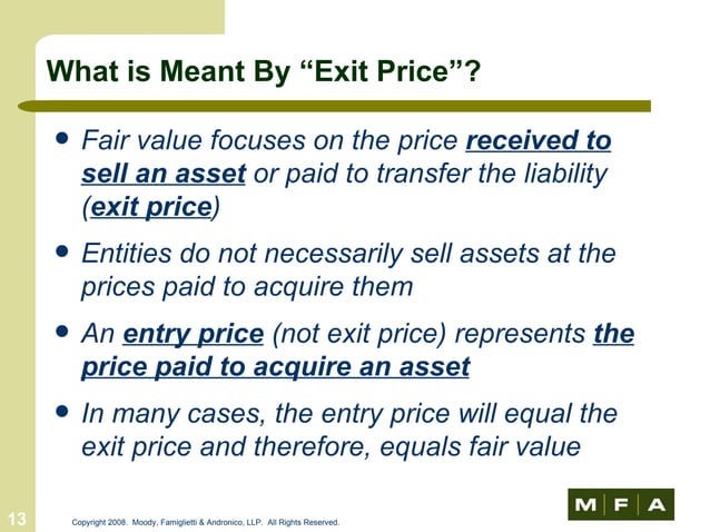Fair Value Accounting | PPT