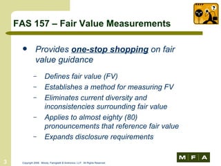 Fair Value Accounting | PPT