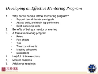 Mentoring Slides | PPT