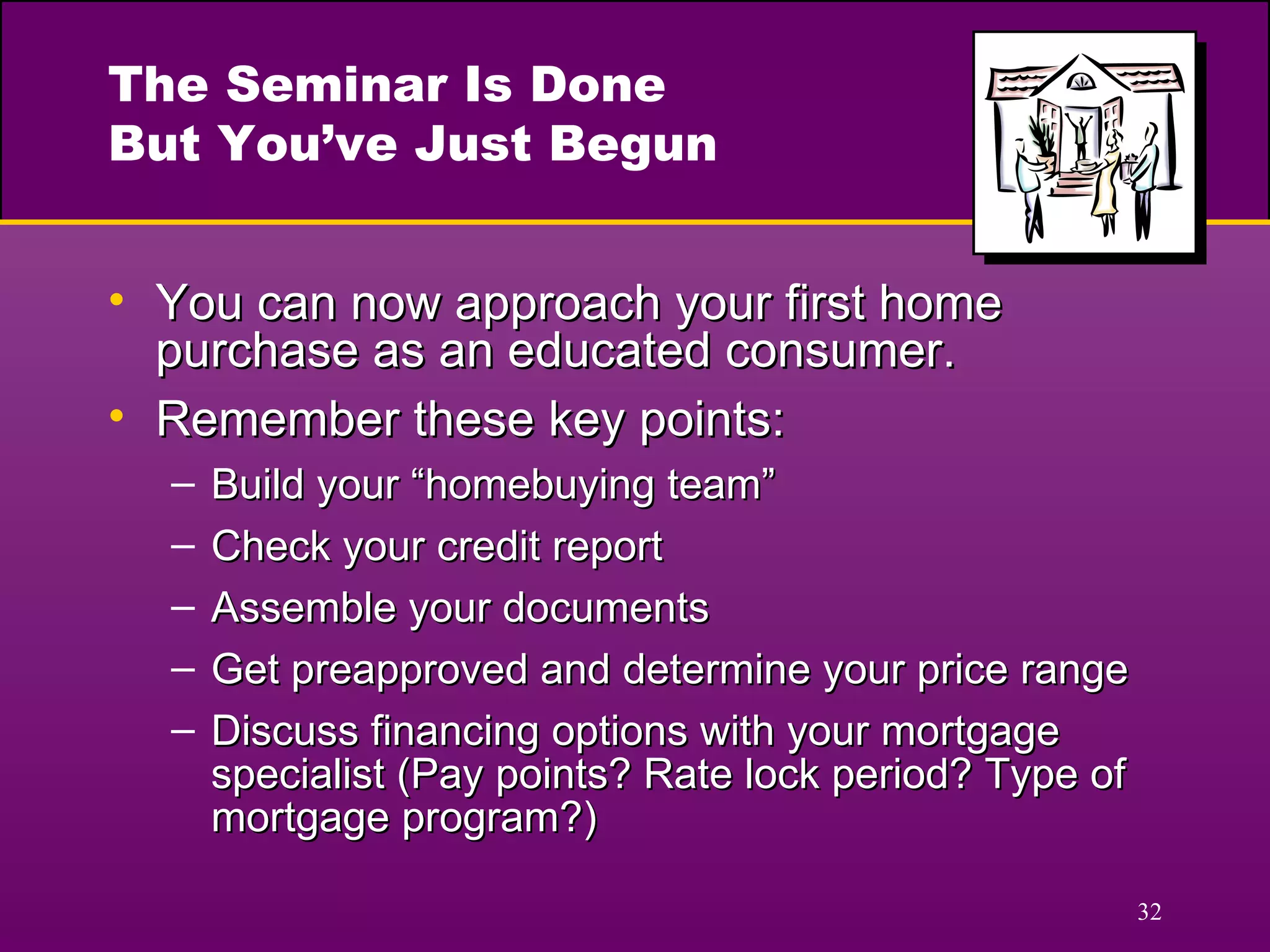 First Time Home Buyer Presentation | PPT
