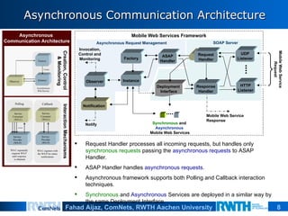Asynchronous Mobile Web Services: | PPT