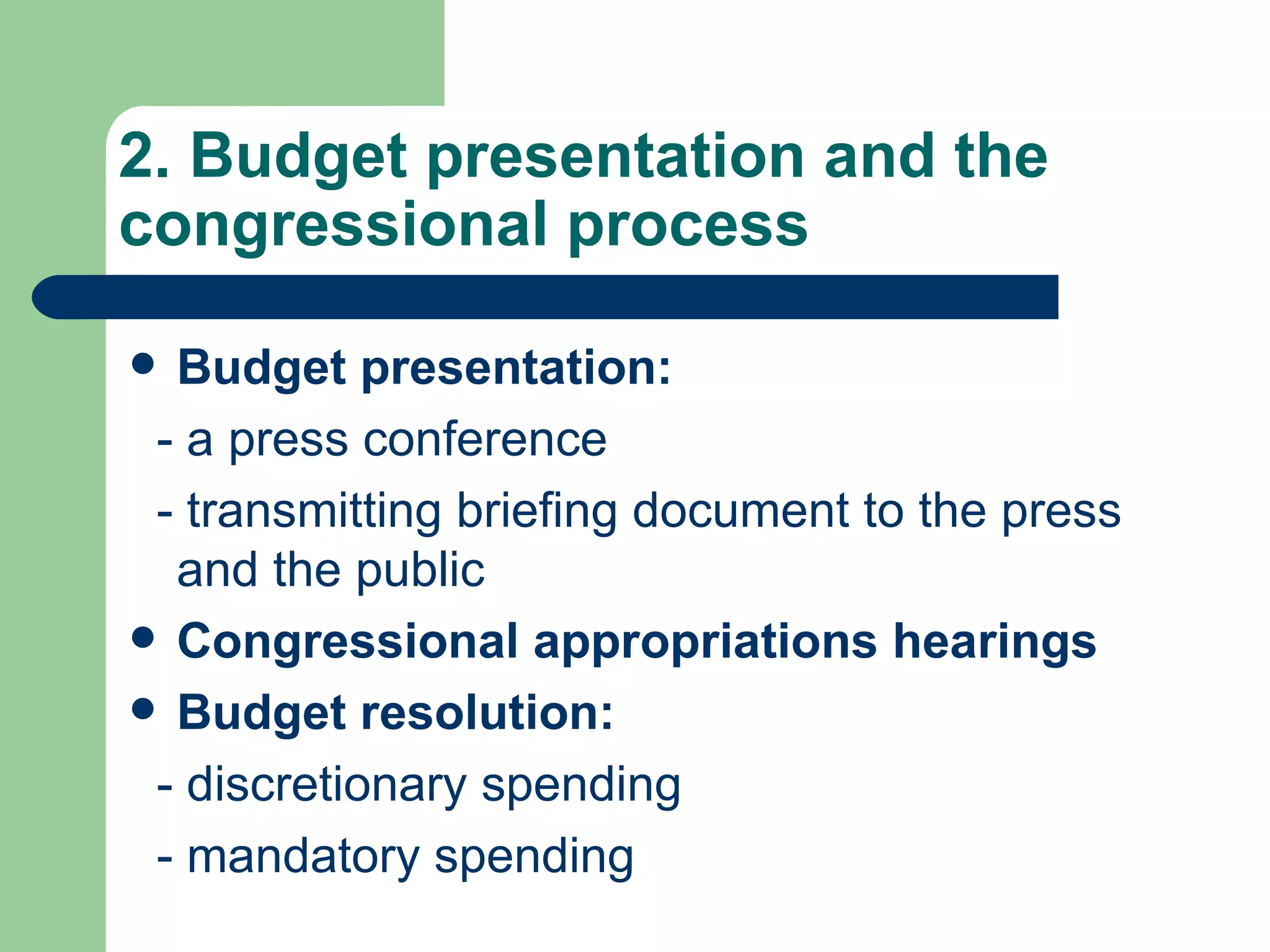 Federal Budget Making | PPT