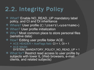 Fighting Spyware With Mandatory Access Control In Microsoft Windows ...