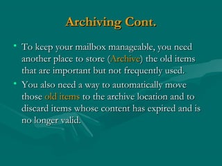 File Management Presentation | PPT