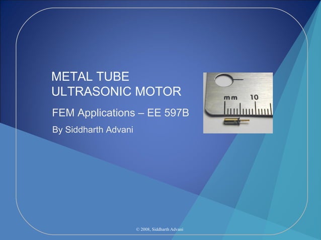 FEM Optimization Project | PPT