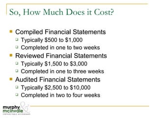 Financial Information For Lending Decisions | PPT