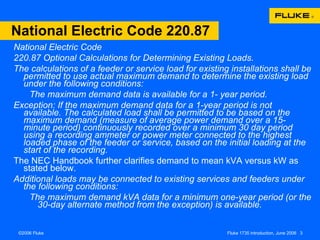 Fluke 1735 Power Analyzer | PPT