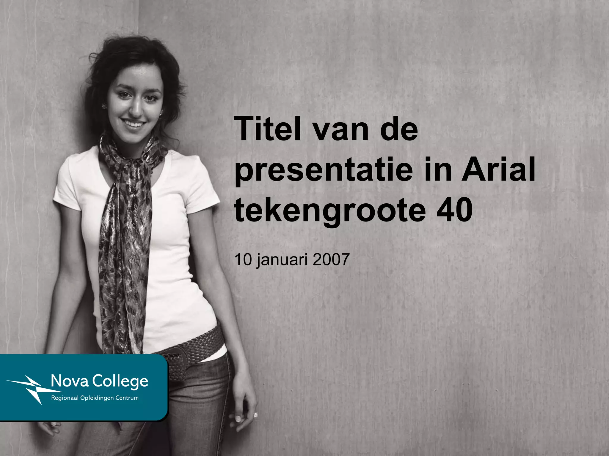 Format Nova Powerpoint Presentatie | PPT