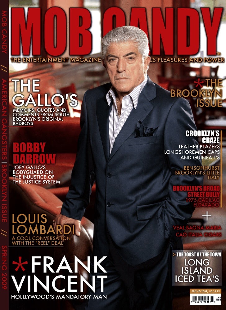 Mob Candy Magazine - Frank Vincent Cover