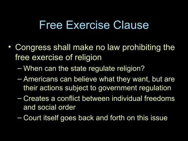 First Amendment: Freedom of Religion | PPT