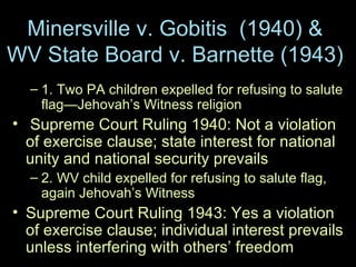 First Amendment: Freedom of Religion | PPT