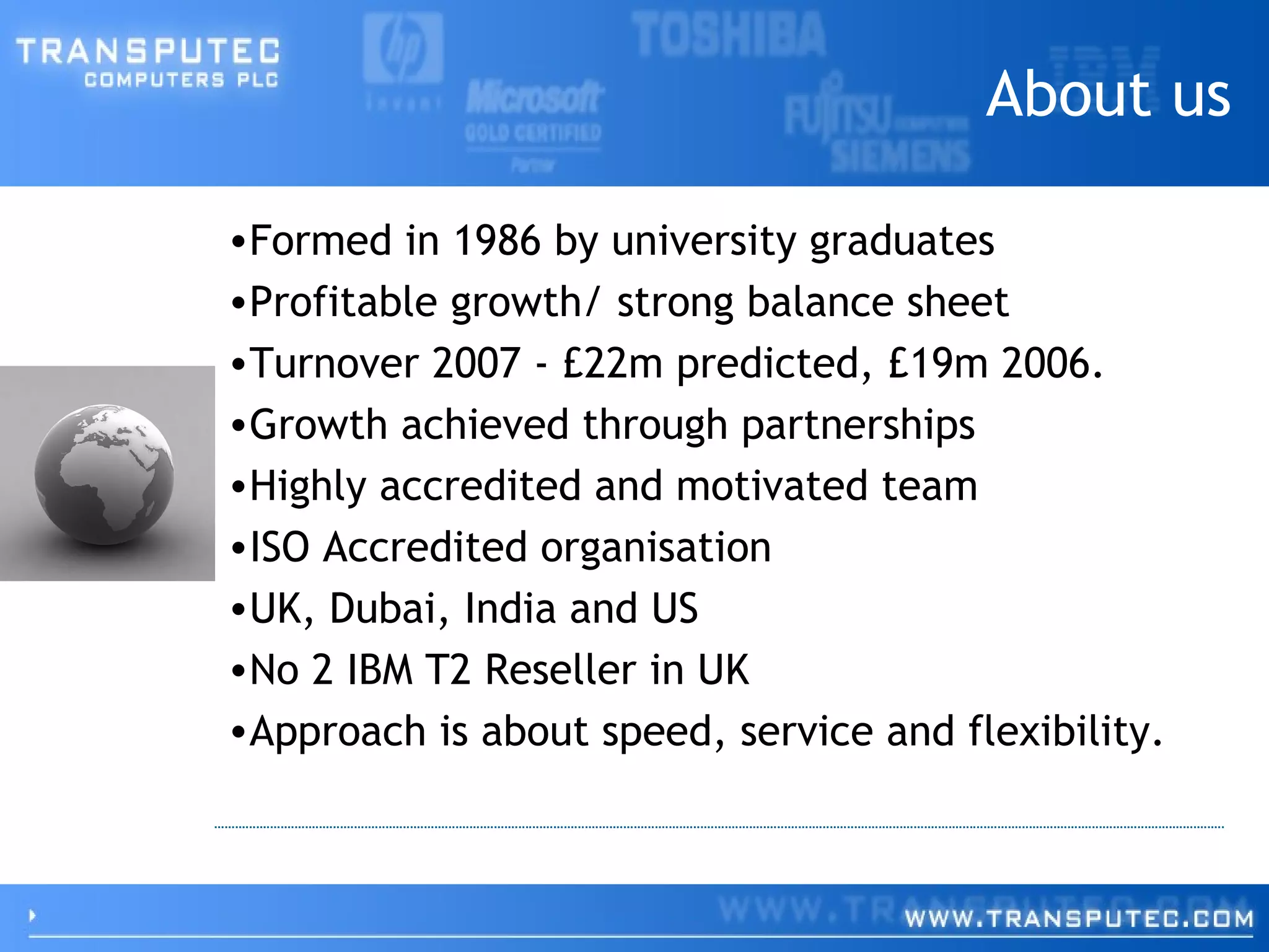 Transputec | PPT