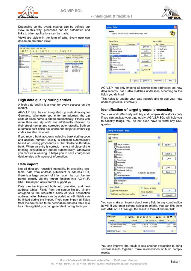 Gb Vip Sql Prospekt | PDF