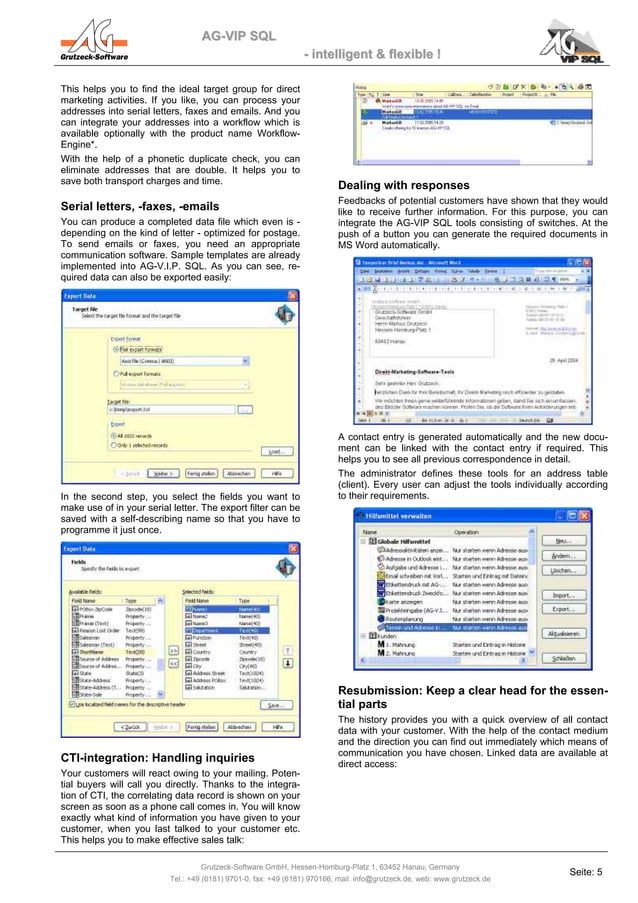 Gb Vip Sql Prospekt | PDF