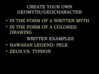 Geomythology | PPT