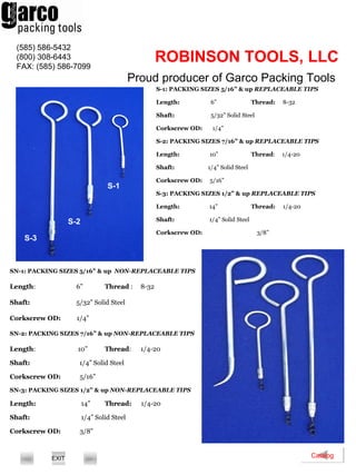Garco Tools Catalog | PPT