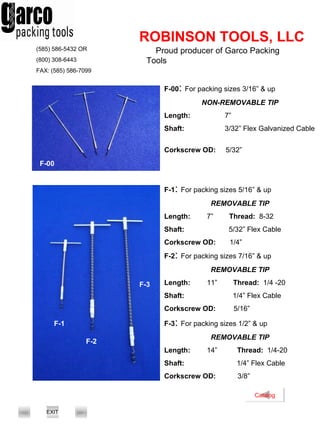 Garco Tools Catalog | PPT