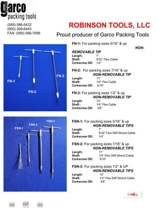 Garco Tools Catalog | PPT