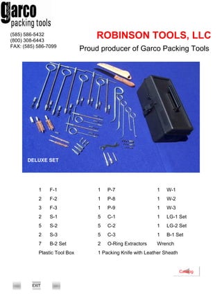 Garco Tools Catalog | PPT