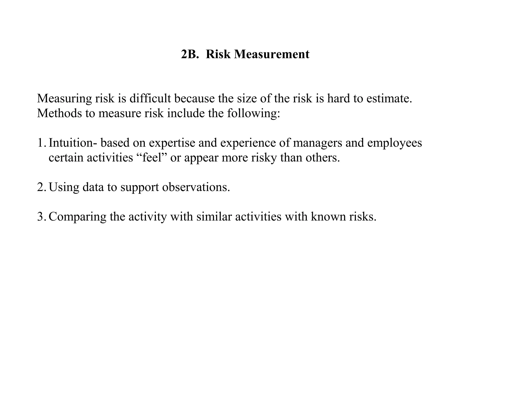 General Employee Risk Management Course | PDF