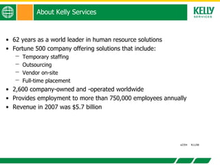 General Kelly Services | PPT