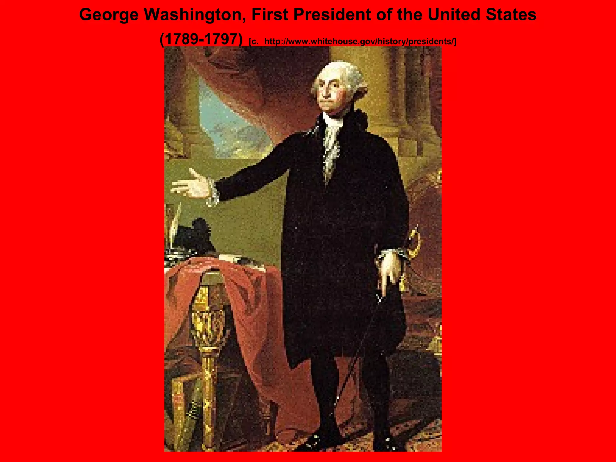 George Washingtons Administration | PPT
