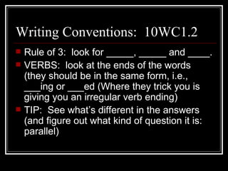 Getting To Know The Cahsee | PPT