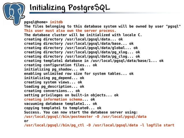 Get to know PostgreSQL! | PDF