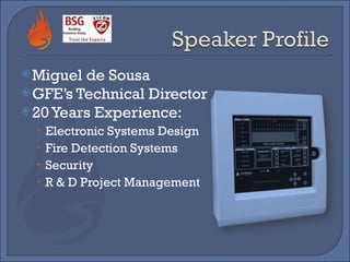 Global Fire Equipment Networking Fire Detection Systems | PPT