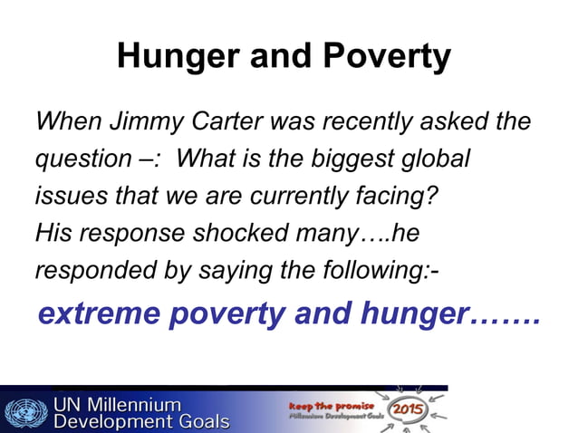 Global Hunger And Poverty | PPT | Debated Sensitive Social Issues ...
