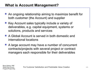 Global Key Account Management | PPT