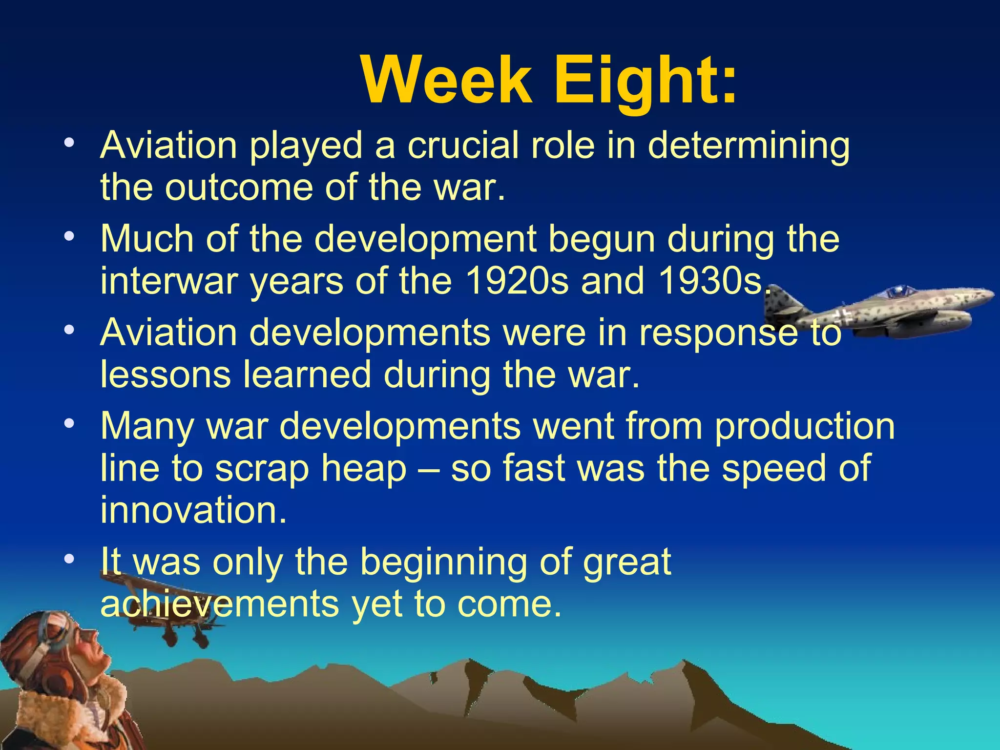 Golden Age Of Aviation Intro | PPT