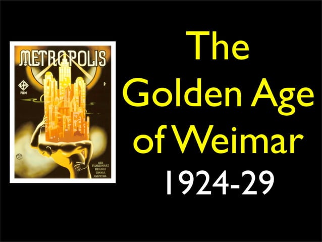 The Golden Years of Weimar | PDF | Currencies | Economy