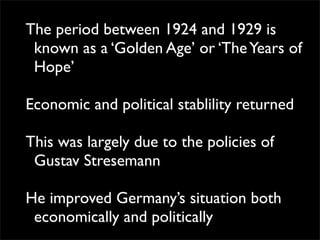 The Golden Years of Weimar | PDF
