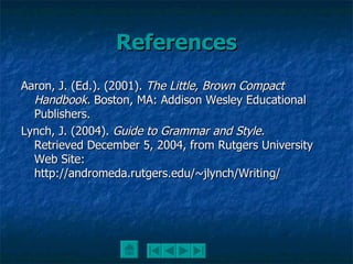 Grammar Power Point | PPS