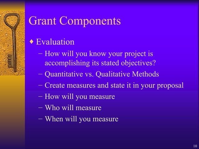 Grant Writing 101 | PPT