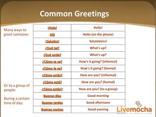 Greetings | PPT