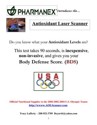 Biophotonic Scanner/Lifepak Nano | PDF