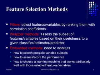 Intro to Feature Selection | PPT | Technology & Computing