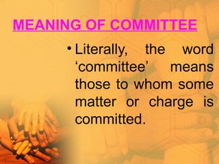 committee | PPT