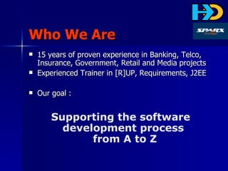 Sparx Systems : High Octane's offering | PPT